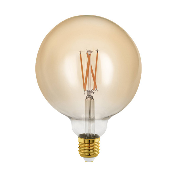 Eglo LED lamp E27 | Globe G125 | Filament | Amber | 1700K | Dimbaar 4W (28W) Eglo 123led.nl